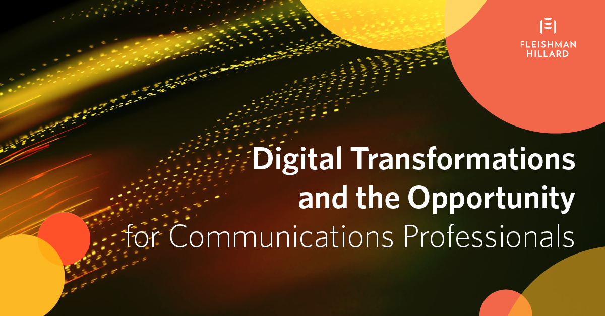 Digital Transformation and Communications - FleishmanHillard