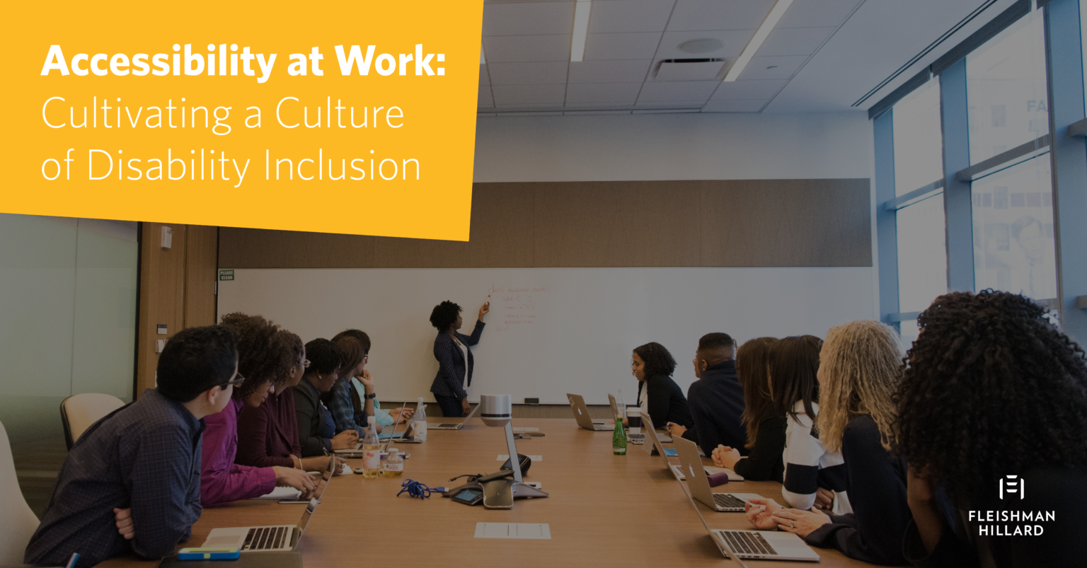 Workplace Inclusion and Accessibility - FleishmanHillard