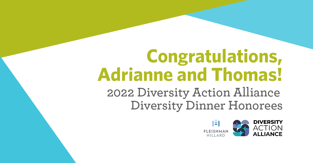 Diversity Action Alliance Dinner Recognition - FleishmanHillard