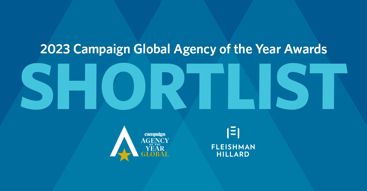 FleishmanHillard Goes for Fourth Campaign Global PR Agency of the Year Award After Landing on ...